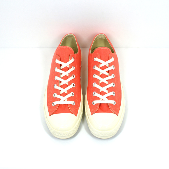 Converse | Shoes | Converse Chuck 7 Low Top Sneakers Dk Bright Coral ...
